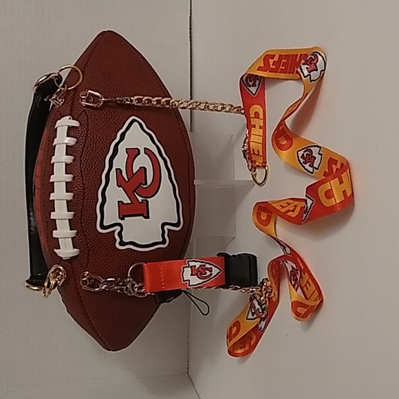 Bags | Limited Edition Handmade Football Purse Kansas City Chiefs ...